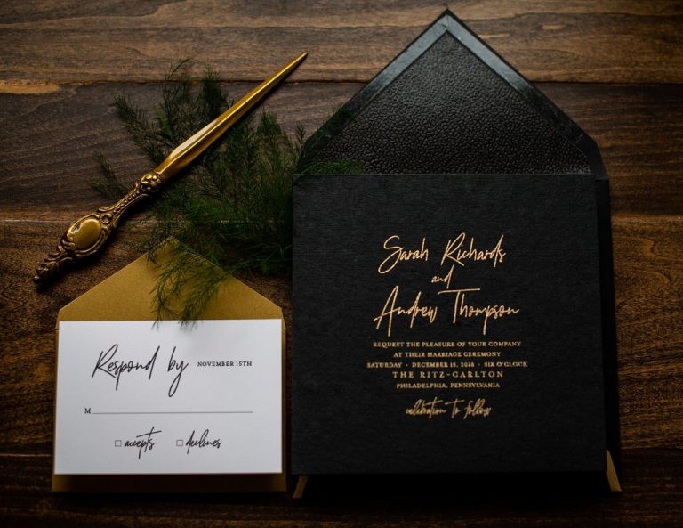 Black Cotton Paper & Leather – Penn & Paperie