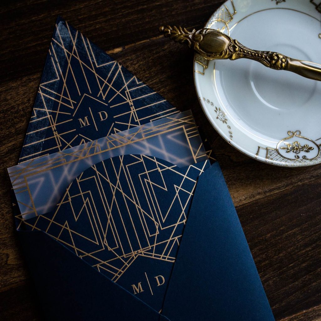 Golden Glitz Acrylic – Penn & Paperie