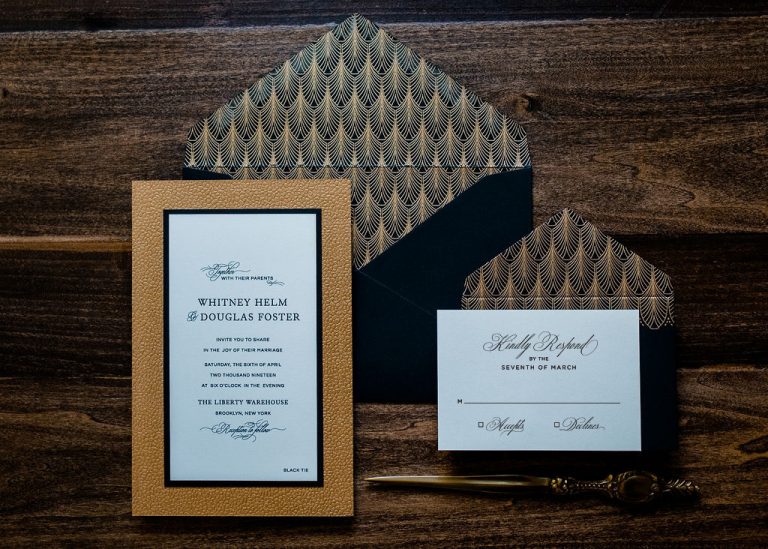 Gold Leather – Penn & Paperie